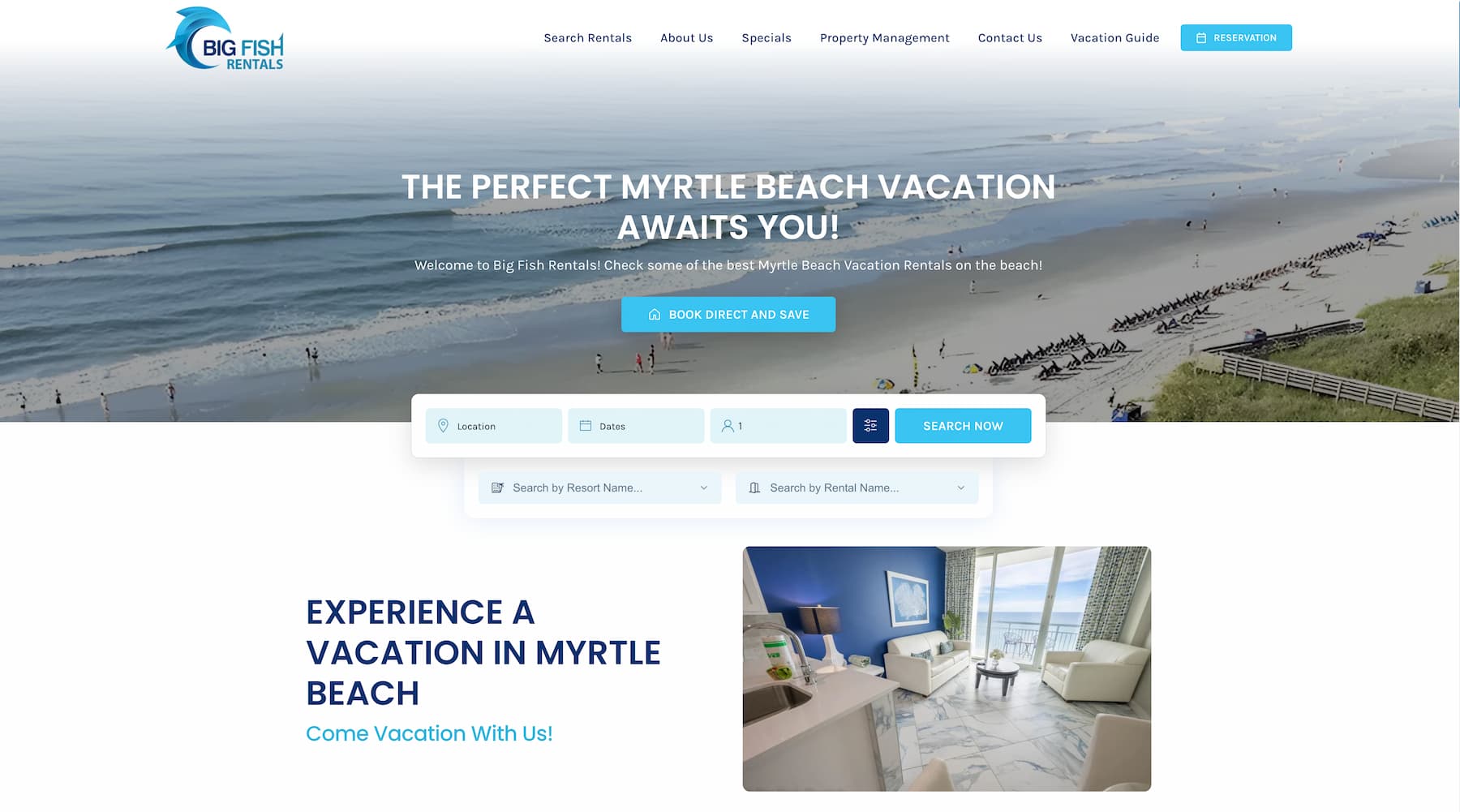 All Rentals - Big Fish Rentals